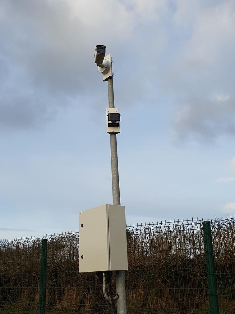 Solar Farm Remotely Monitored CCTV - Case Study - Safeguard Systems