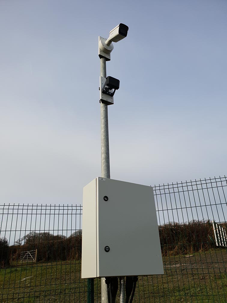 Solar Farm Remotely Monitored CCTV - Case Study - Safeguard Systems